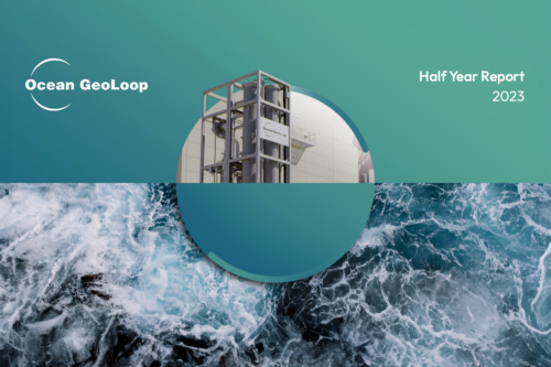 Update on carbon capture development program - Ocean GeoLoop